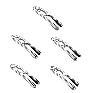 Nut Opener 5pcs Nutcracker Lobster Crackers Almond Biscotti Almond Nuts Peanut Sheller Pecans Hazelnuts Clip Walnut Tool Nut Crackers for Crab Legs Crab Dried Fruit