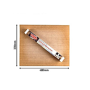 Bake-O-Glide STD0150 Non Stick Reusable Cooking/Baking Sheet, Brown