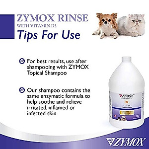 ZYMOX Leave-in Conditioner with Vitamin D3 for Cats & Dogs, 1gal