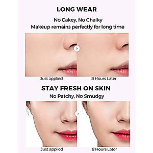 SELFBEAUTY UNICONIC Moisturizing Cushion Foundation 15g #21. Pure Ivory | Foundation Makeup | Compact Face Makeup Concealer | Face Compact Makeup Foundation (#21. Pure Ivory)