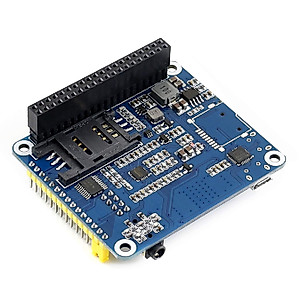 SIM7600A-H 4G/3G/GNSS HAT for Raspberry Pi 4B/3B+/3B/2B/B+/A+/Zero/Zero W/WH and Jetson Nano, 4G Communication and GNSS Positioning Module LTE-FDD B2/B4/B12 Brand Support LTE CAT4 up to 150Mbps