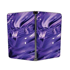 MightySkins Skin Compatible with Microsoft Surface Duo - Purple Wash | Protective, Durable, and Unique Vinyl Decal wrap Cover | Easy to Apply, Remove, and Change Styles | Made in The USA