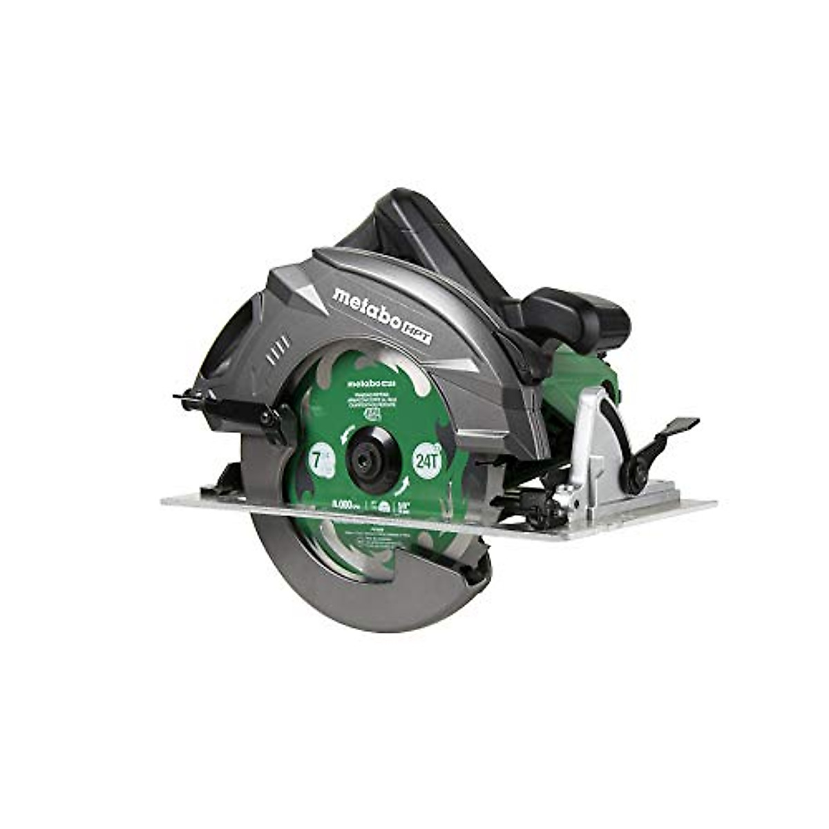 Metabo HPT Circular Saw | 7-1/4-Inch | 15-Amp Motor | 6800 RPM | Electric Brake | Dust Blower | C7BUR