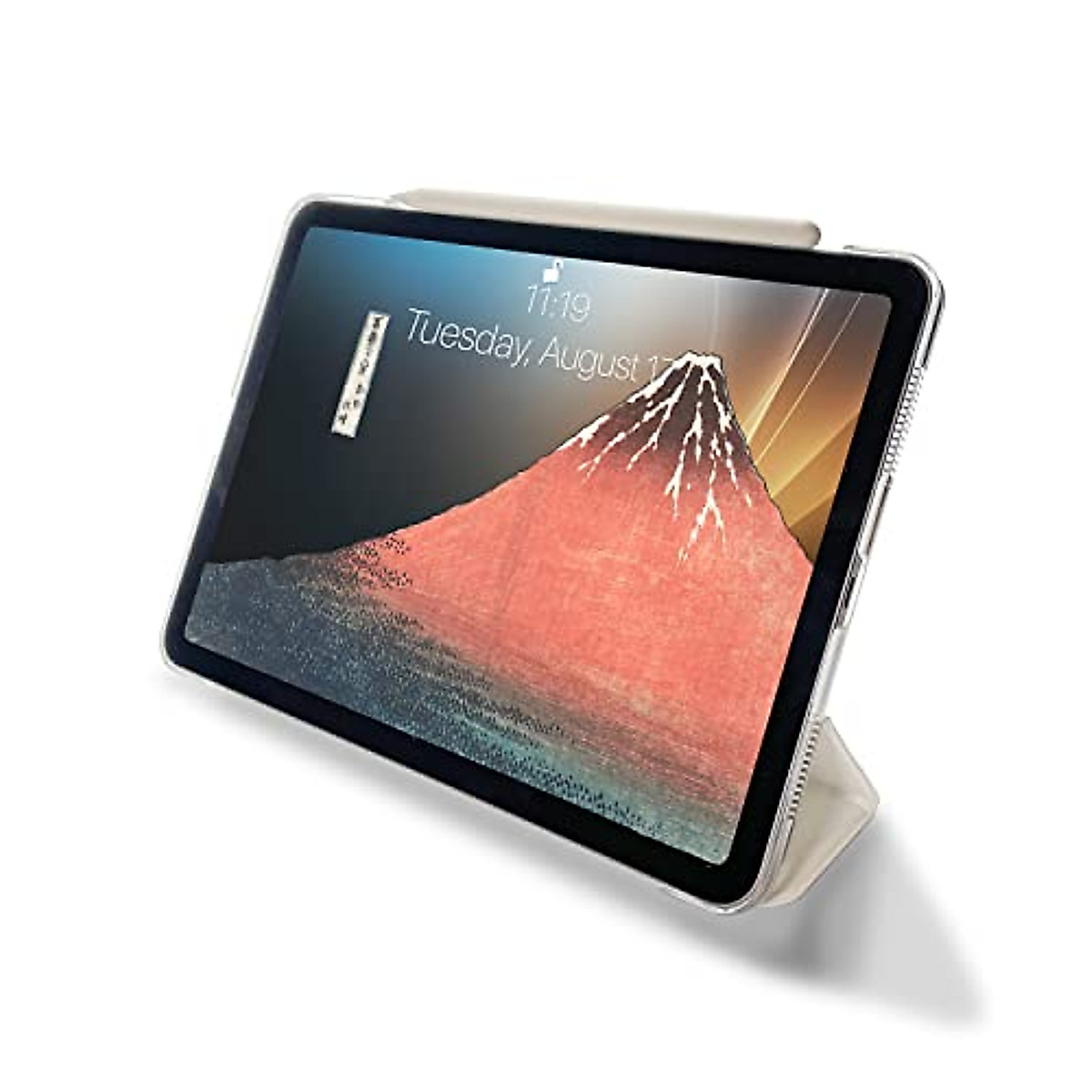 Cute Japanese Mountain Fuji Case Compatible with All Generations iPad Air Pro Mini 5 6 11 inch 12.9 10.9 10.2 9.7 7.9 Plastic Fabric Cover Slim Smart Stand SN1070 (8.3" Mini 6th gen)