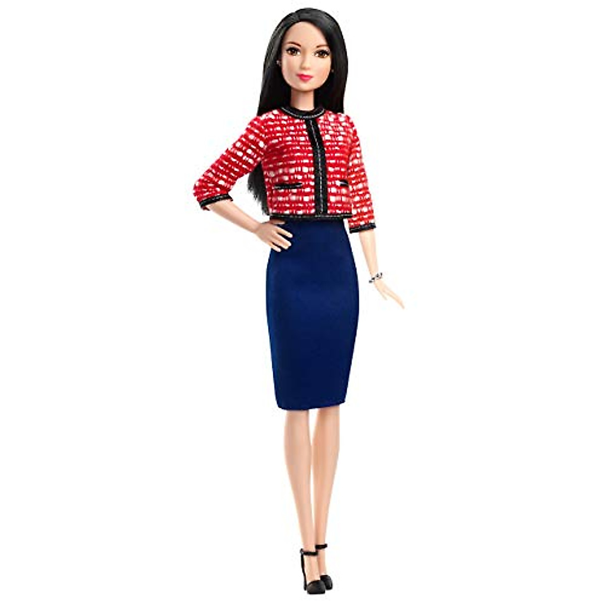 Barbie Political Candidate Doll, Tall Black-Haired Doll for 3 to 7 Year Olds​​​