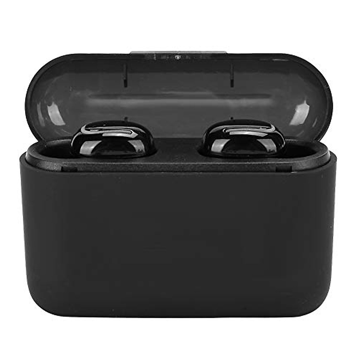 Zopsc Black Sports Earphone, Headphone, Easy to Hide 120h Standby Time (Black)