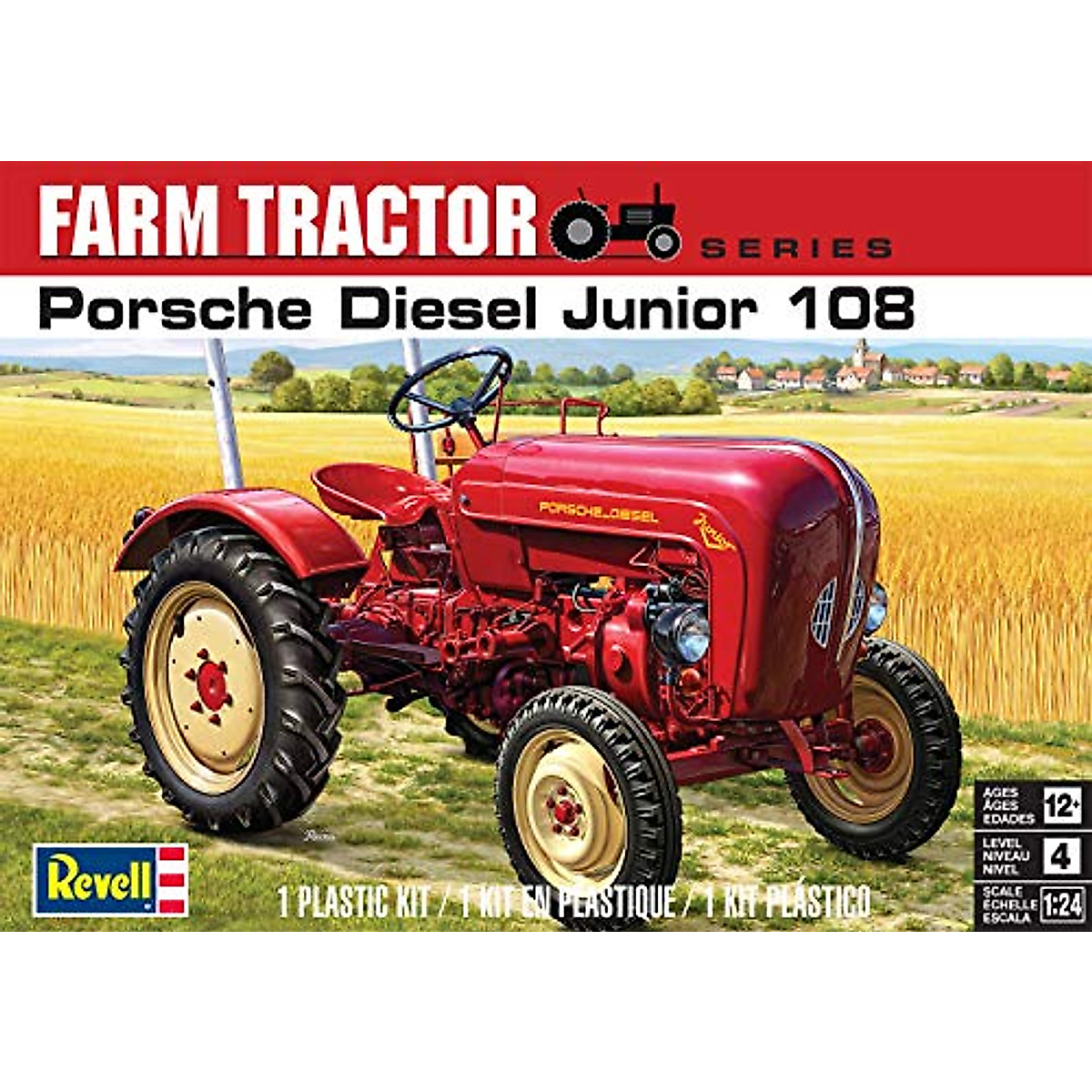 Revell Porsche Diesel Junior 108 Tractor Plastic Model Kit