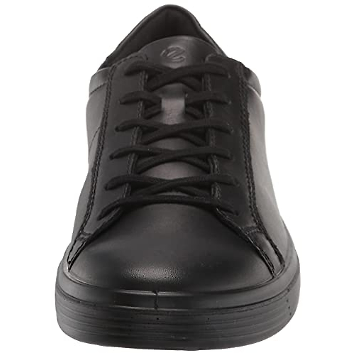 ECCO Women's Soft Classic Sneaker, Black, 9-9.5