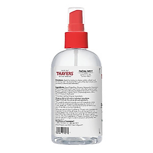 Thayers Alcohol-Free Witch Hazel Facial Mist Toner with Aloe Vera, Cucumber, Soothing and Hydrating, For All Skin Types, 8 oz