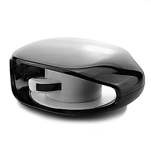 Geekria in-Ear Headset Smart Storage Box/Headphone Cable Storage Organizer/Earbuds Holder Case/Earphone Bobbin Winder Wrap/Cord Tangle-Free Portable Manager/Wire Keeper (3PCS / Black)