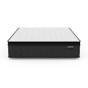 LightTouch Copper Infusion Hybrid EuroTop Mattress 14-inch, Full, Firm