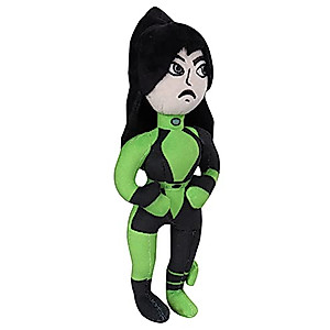 Feeriay Shego Plush Toy 10 in Soft Cute Shego Stuffed Cartoon Figure Plushie Doll Toy Pillow for Kids as The Gift (Shgeo, One Size)