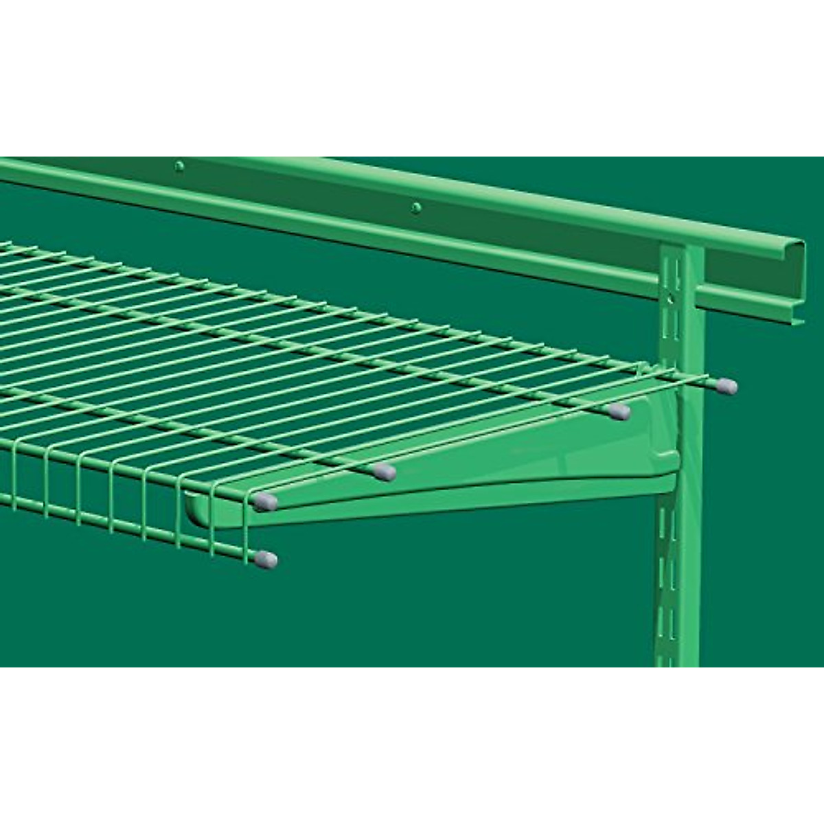 ClosetMaid 23578 MaxLoad Shelving End Caps, Grey