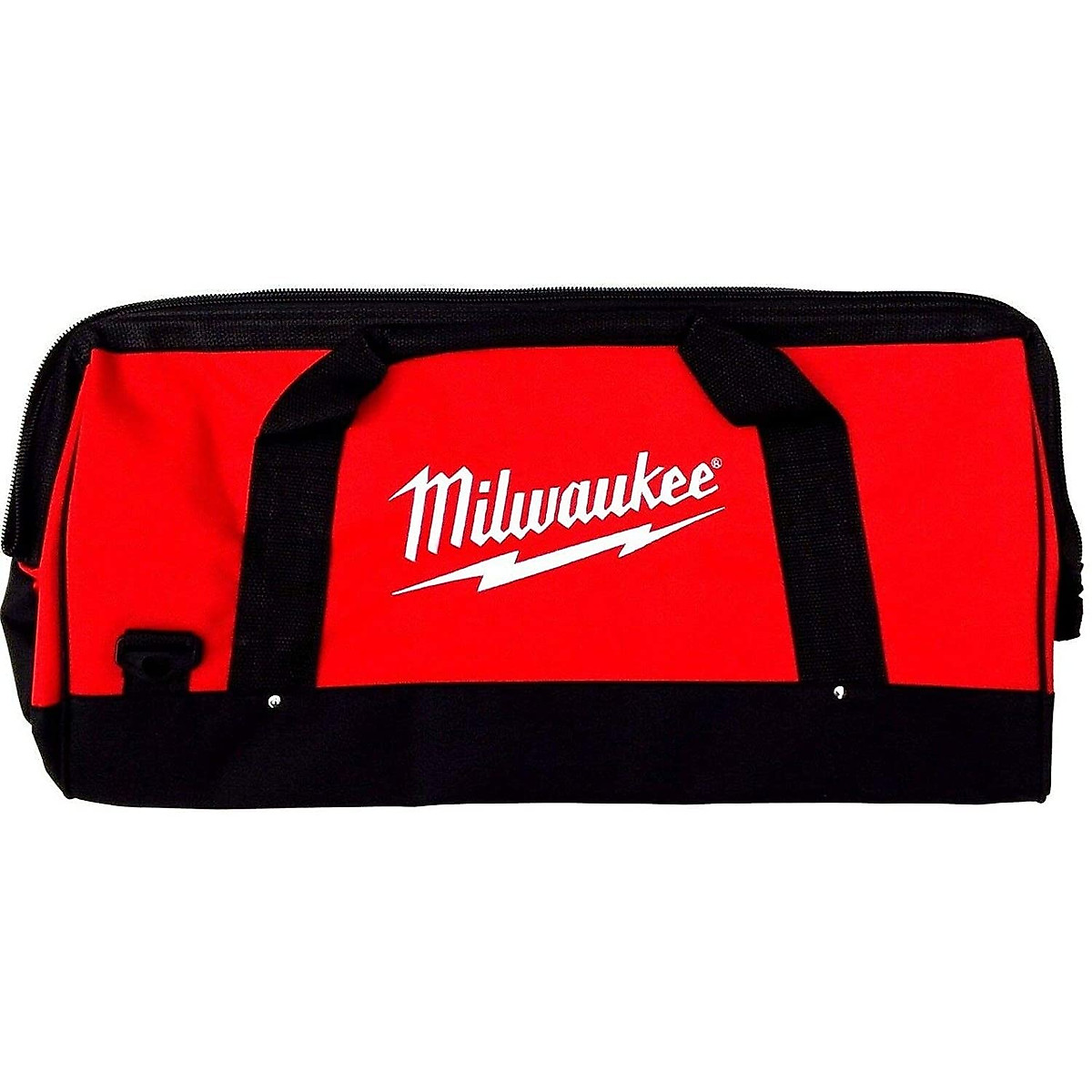 Milwaukee Electric Tool Corporation Milwaukee Bag 22-Inch Heavy Duty Canvas Drill, Tool Bag/Case, 18V/12/14/18 Volt (Bare Bag), Red