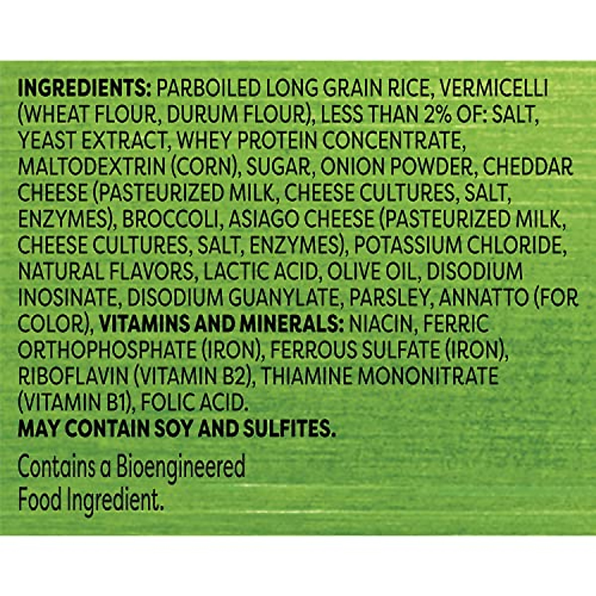 Knorr Rice Sides For a Tasty Rice Side Dish Cheddar Broccoli No Artificial Flavors, No Preservatives, No Added MSG 5.7 oz, Pack of 12