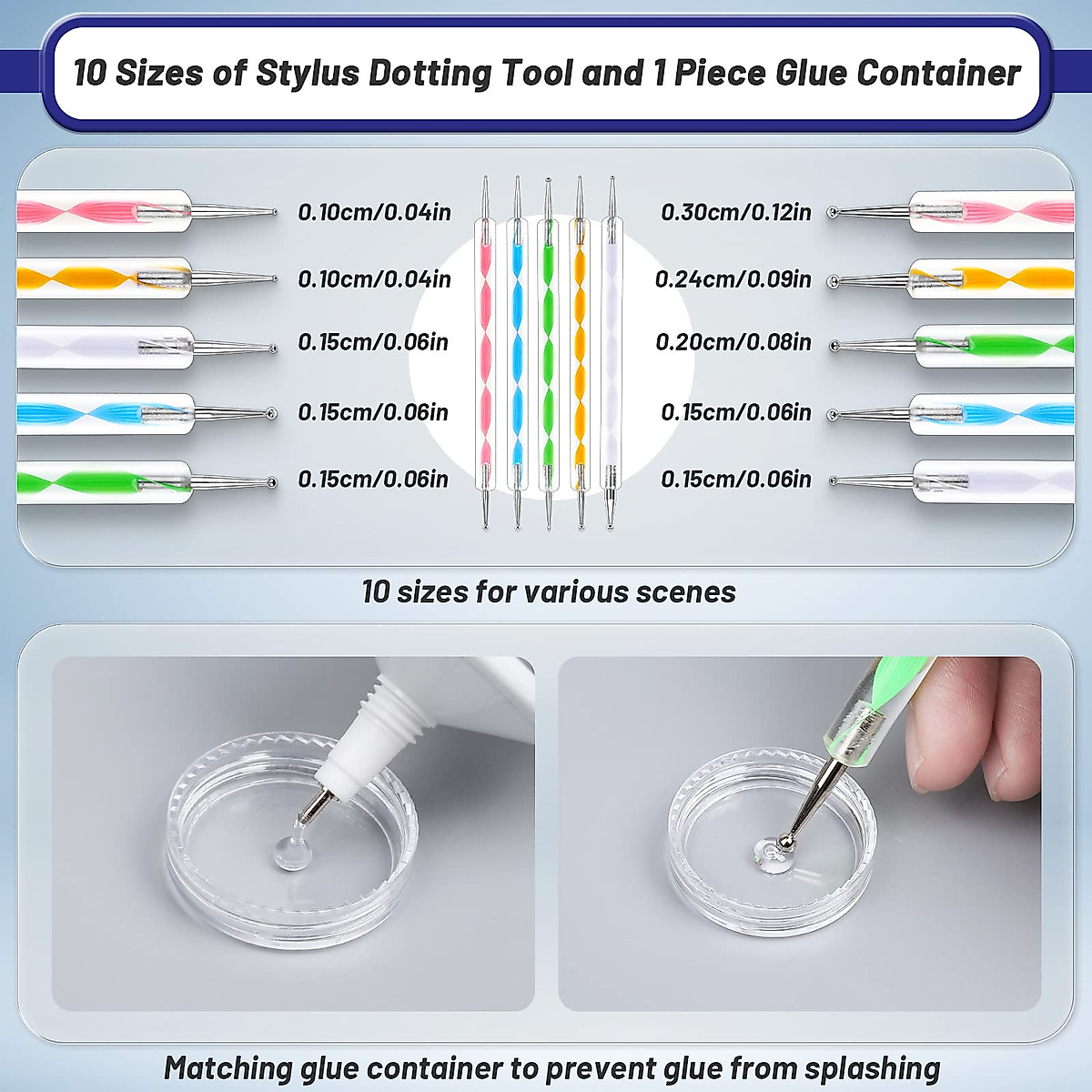 Upgrade B-7000 Crystal Rhinestone Jewelry Glue Clear, 110ml 3.7 fl oz Craft Glue Craft Adhesive Fabric Super Repair Glue with Precision Tips Multi Dotting Stylus for Nail Art,Jewelry,Phone Repair.