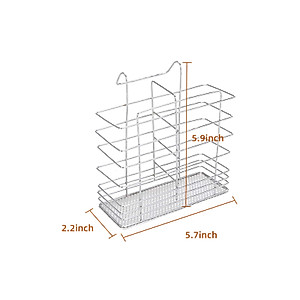 Guangshuohui Dish Drying Rack and Drainboard Set, 2 Tier Large Stainless Steel Sink Organizer Dish Racks with Cups Holder, Utensil Holder, Dish Strainer Shelf for Kitchen Counter