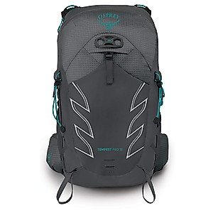 Osprey Tempest Pro 18L Women's Hiking Backpack, Titanium, Medium/Large