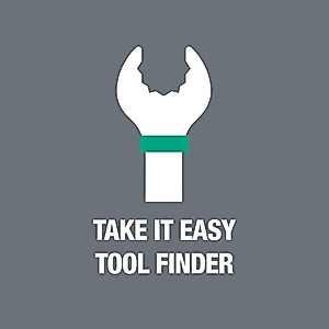 Wera 05020012001 Joker Set Imperial Combination Wrench-Set, 8 Pieces