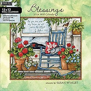 WSBL Blessings 2024 12X12 Wall Calendar (24997001736)