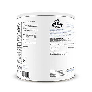 Augason Farms Country Fresh 100% Real Instant Nonfat Dry Milk, 1 lb, 13 oz.
