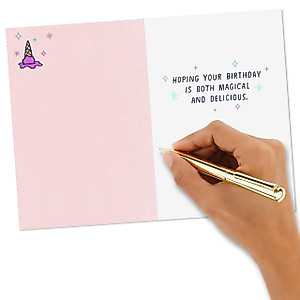 Hallmark Shoebox Funny Birthday Card (Delicious Unicorn)