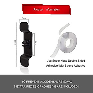 Cord Organizer for Appliances 8PACK Appliance Cord Wrapper,Cord Winder for Small Appliances, Mixer, Blender, Coffee Maker, and Air Fryer, Small Appliance Parts & Accessories(black) Cord Winder