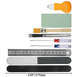 XINGYHENG 28Pcs Modeler Basic Tools Craft Set Compatible with Gundam Model Tools Kit with Plastic Box Hobby Model Assemble Building Repairing and Fixing DIY Craft Kit
