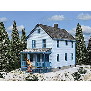 Walthers Cornerstone HO Scale 2 Story Frame House Kit