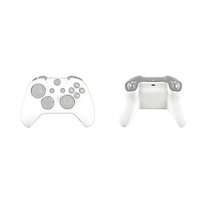 Gioteck Controller Skin Plus White with Built-In Battery - Xbox One
