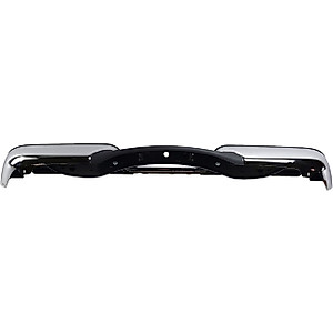 Evan Fischer Step Bumper Compatible with 1999-2007 Ford F-250 Super Duty & 1999-2007 Ford F-350 Super Duty Chrome Steel