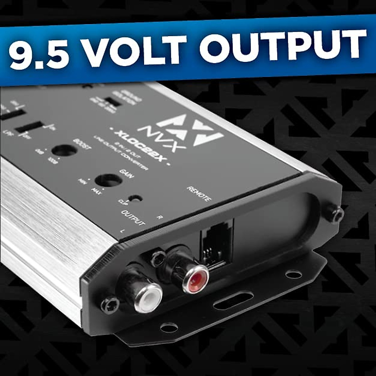 NVX XLOC22X 2 inputs / 2 outputs High Voltage Active Line Output Converter with Impedance Matching