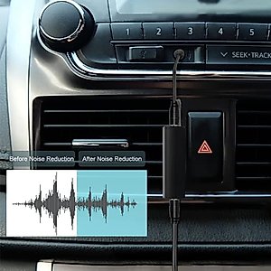 2 Packs Ground Loop Noise Isolator for Car Audio/Home Stereo System, Ground Loop Isolator with 3.5mm Audio Cable