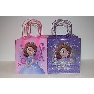 Sofia The First 12pc Goodie Bags Party Favor Bags Gift Bags