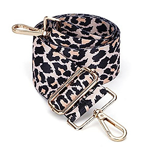 HKCLUF Wide Purse Strap Women Guitar Strap Purse For Women Adjustable Replacement Straps for Handbags Crossbody Shoulder Bucket Bag Replacement Belt