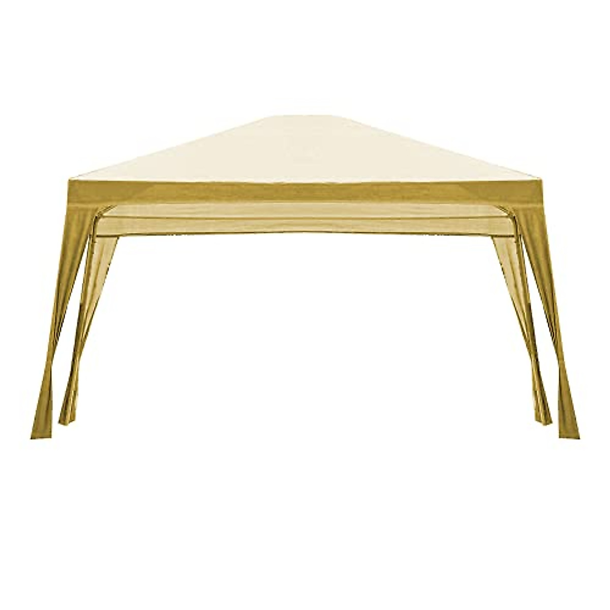 Coolaroo 446703, Camel Isabella Easy to Assemble Travel Canopy Gazebo Tent 10' x 12'