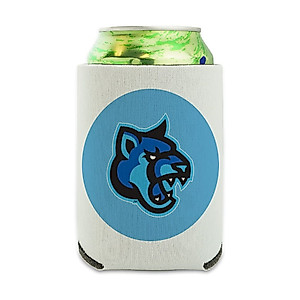 California State University San Marcos Secondary Logo Can Cooler - Drink Sleeve Hugger Collapsible Insulator - Beverage Insulated Holder