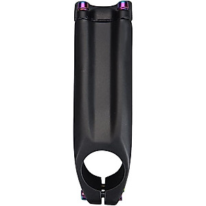 ZECHAO Full Carbon Fiber Mountain Bike Stem,6/17 Degree 31.8MM Mountain Road Bike Carbon Stem Cycling Parts Bike Stem Bike Stem (Color : 6 Degrees, Size : 130mm)