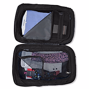Duchamp Getaway Expandable Carry-On Backpack Suitcase (Black)