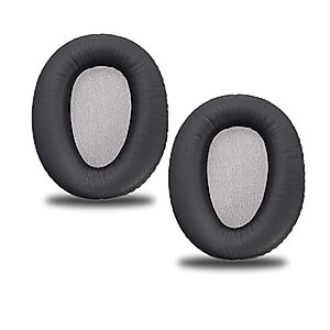 1 Pair Earpads Compatible with Sony WH-CH700N MDR-ZX770BN ZX780DC Headphones Replacement Ear Cushions Heaset Repair Parts Black