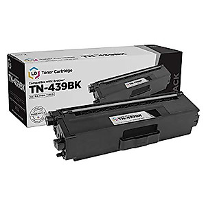 LD Compatible Toner Cartridge Replacement for Brother TN439BK Ultra High Yield (Black)