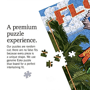 Daytona Beach, Florida, Destinations Sign (1000 Piece Puzzle, Challenging Jigsaw Puzzle for Adults, Made in USA)