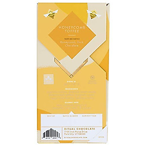 RITUAL CHOCOLATE Dark Chocolate Honeycomb Toffee, 2.12 OZ