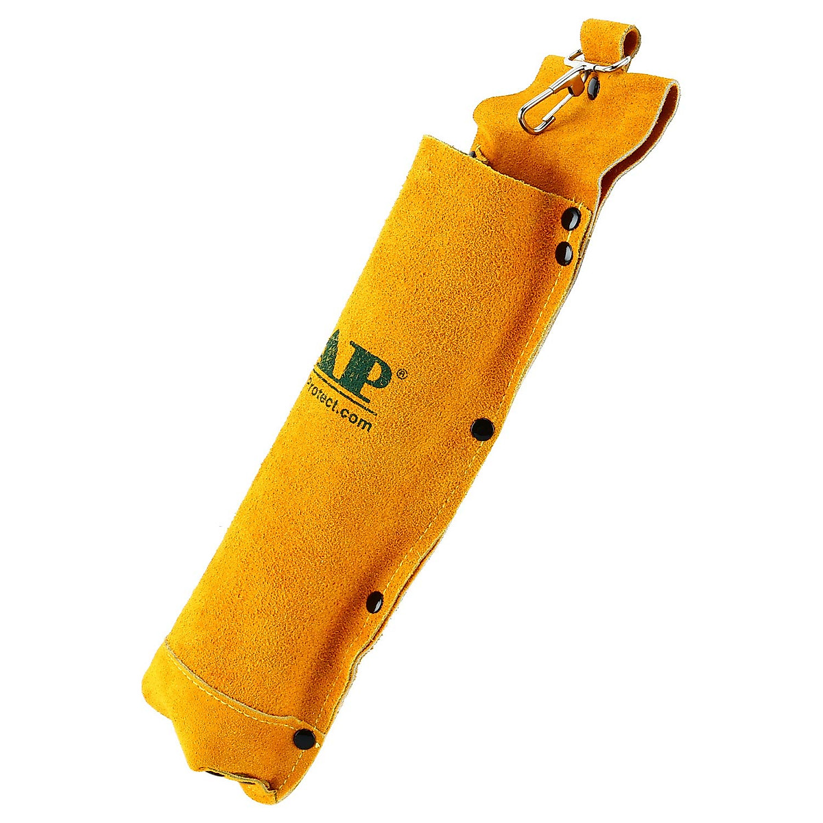 AP AllyProtect.com Flame Retardant split cowhide leather electrodes/welding rod bag (Golden)