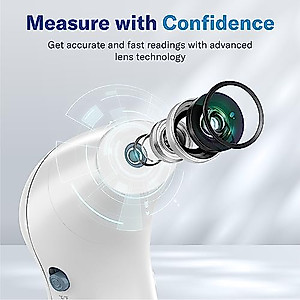 Alcedo Forehead and Ear Thermometer for Adults, Kids, and Baby | Digital Infrared Thermometer for Fever | Touchless, Instant Read, Medical Grade | Pouch and Batteries Included