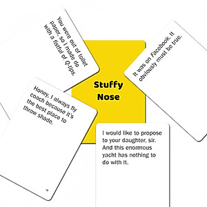 Utter Nonsense Naughty Edition - The Crazy Board Game of Voices and Accents - Adult Version - Mature Content - 17+
