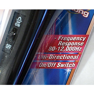 Microphone Uni Directional On Off Switch 8ft Cable Plug