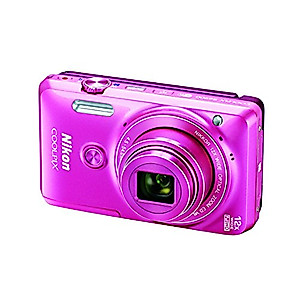 Nikon COOLPIX S6900 Digital Camera with 12x Optical Zoom and Built-In Wi-Fi (Pink)