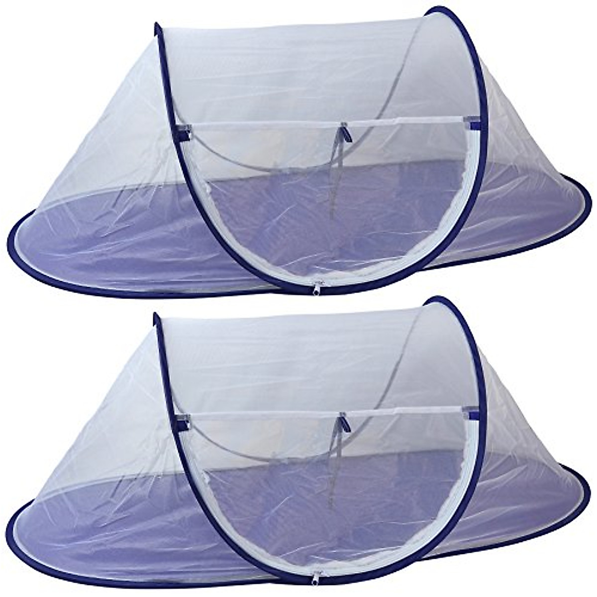 Iconikal Jumbo Folding Mesh Wind-Resistant Food Tent, 43 x 21-Inches, 2-Pack