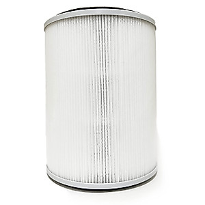 Nispira 3-in-1 True HEPA with Activated Charcoal Replacement Filters, Compatible with TOPPIN TPAP001 Air Purifier Comfy Air C2, 4-Packs